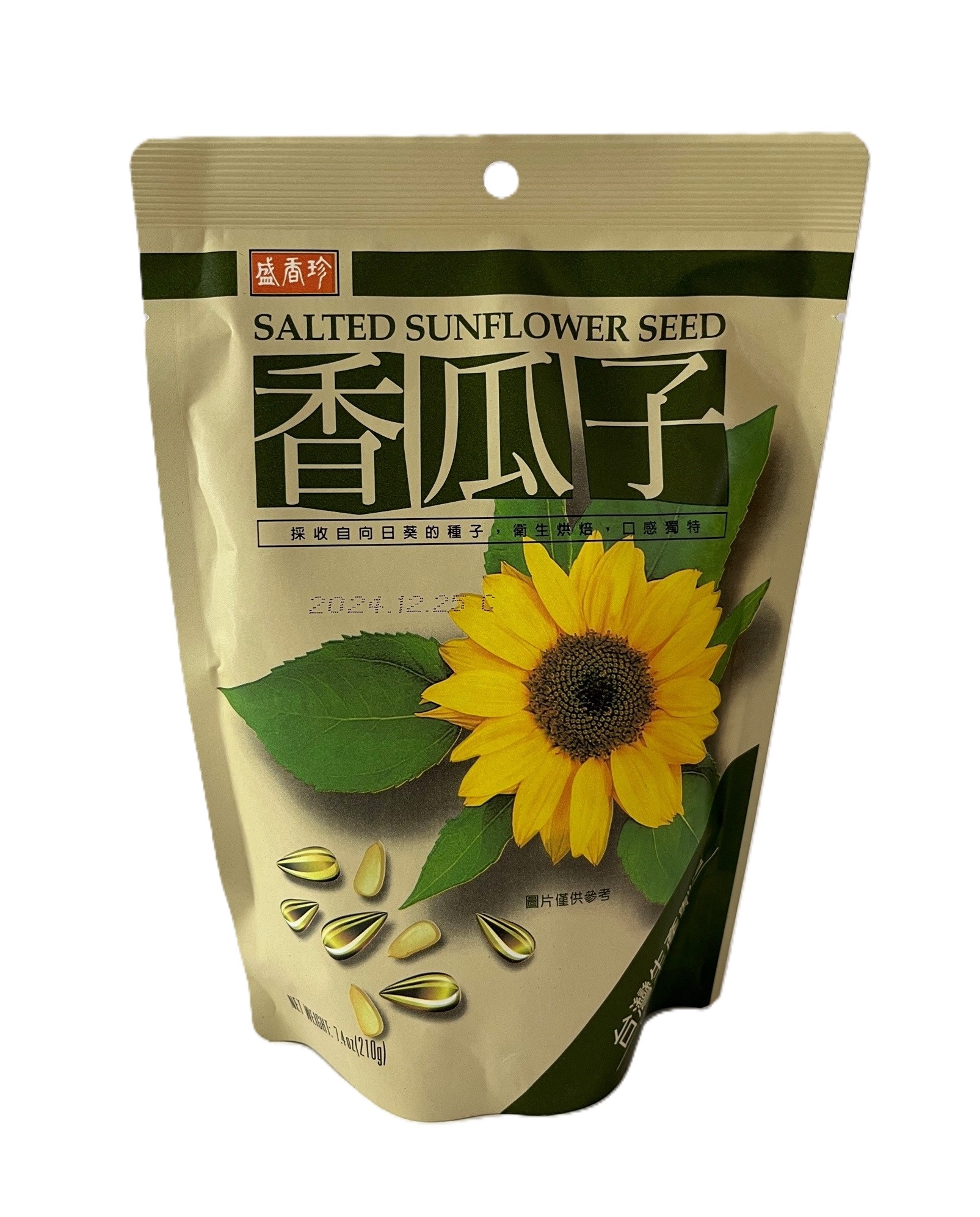 盛香珍 香瓜子(向日葵瓜子) 210g/10